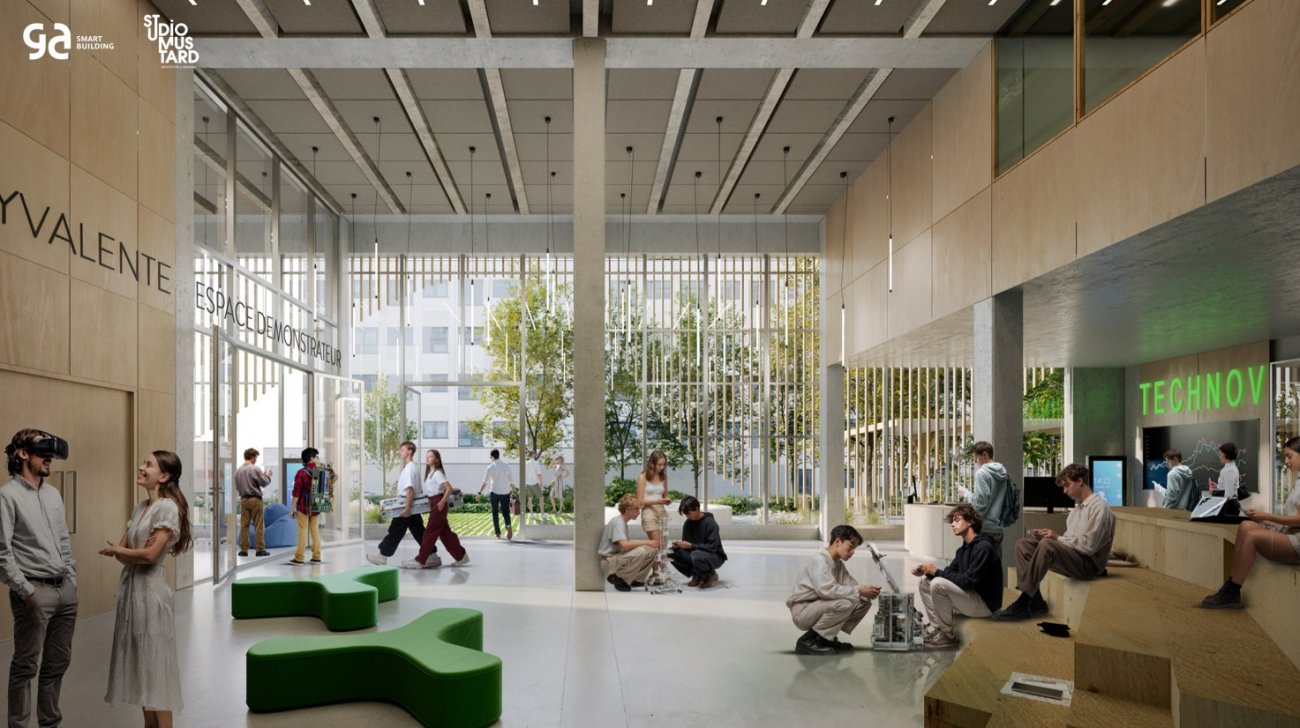 DIJON : GA Smart Building et le Studio Mustard ont été retenus pour concevoir le bâtiment ...