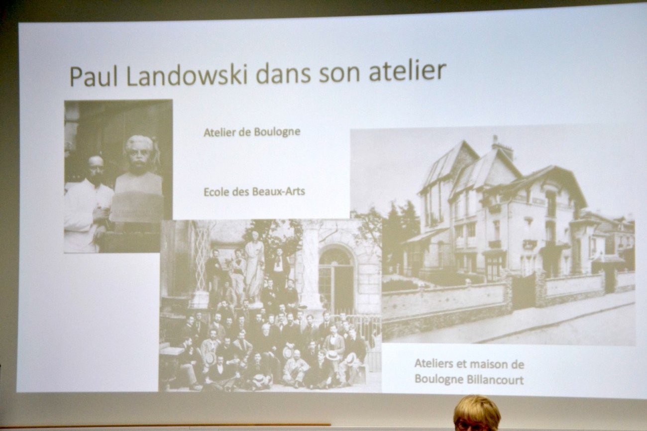 LE CREUSOT : Très beau succès de la conférence «Le sculpteur Paul Landowski et les Schneider ...