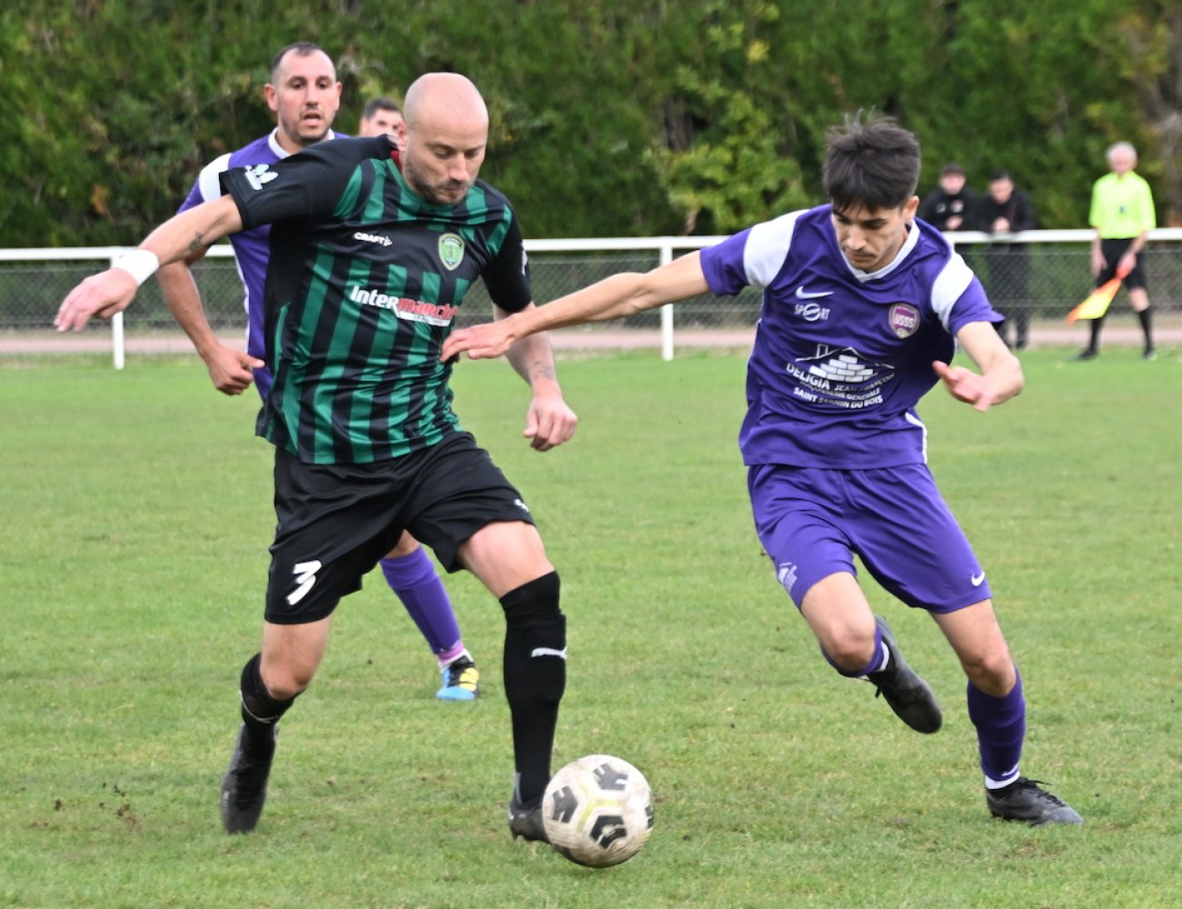 Football Régionale 3 Saint Sernin Du Bois Signe Sa 1ère Victoire