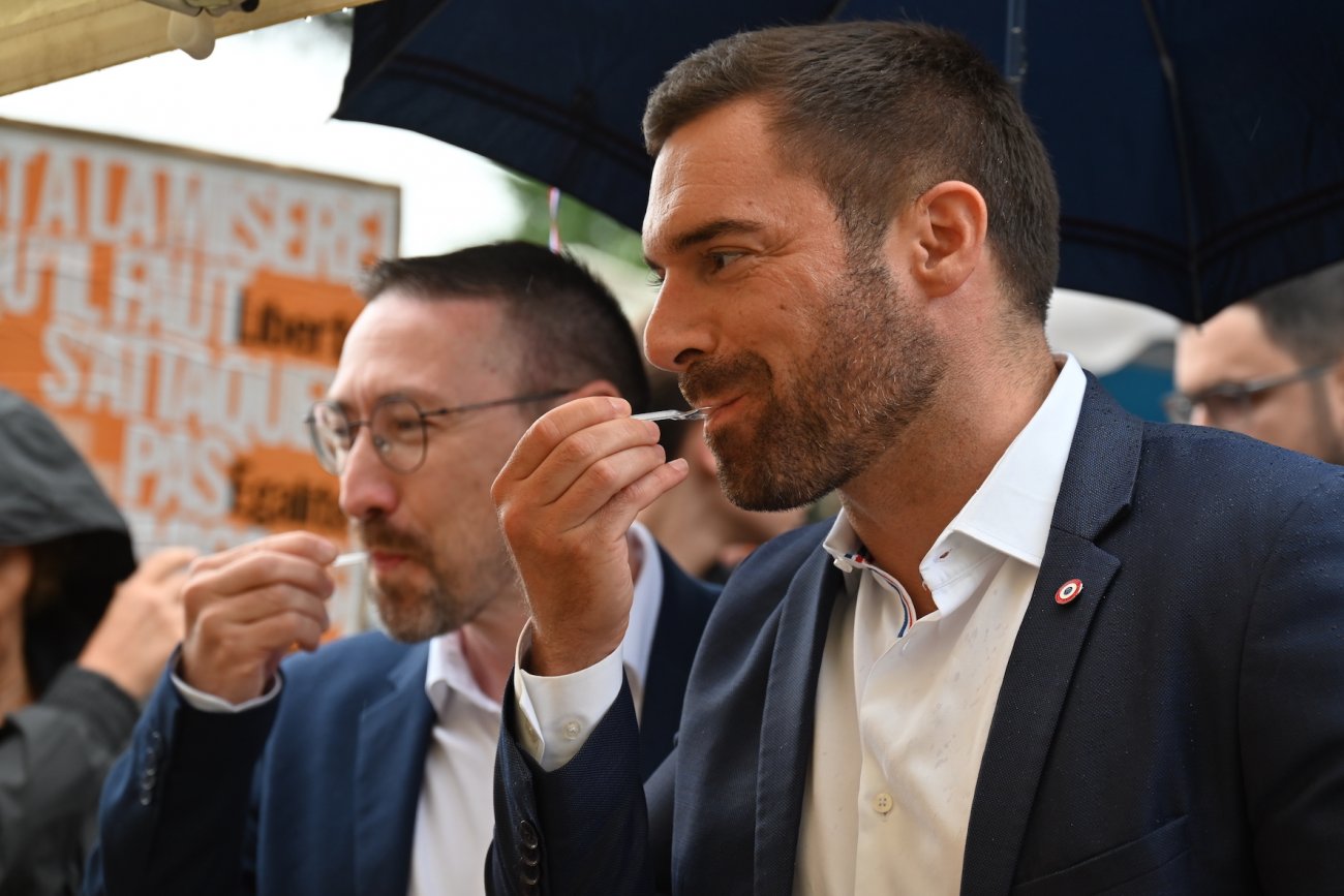 Législatives (Saône et Loire) : Julien Odoul et Aurélien Dutremble font leur miel de cette ...