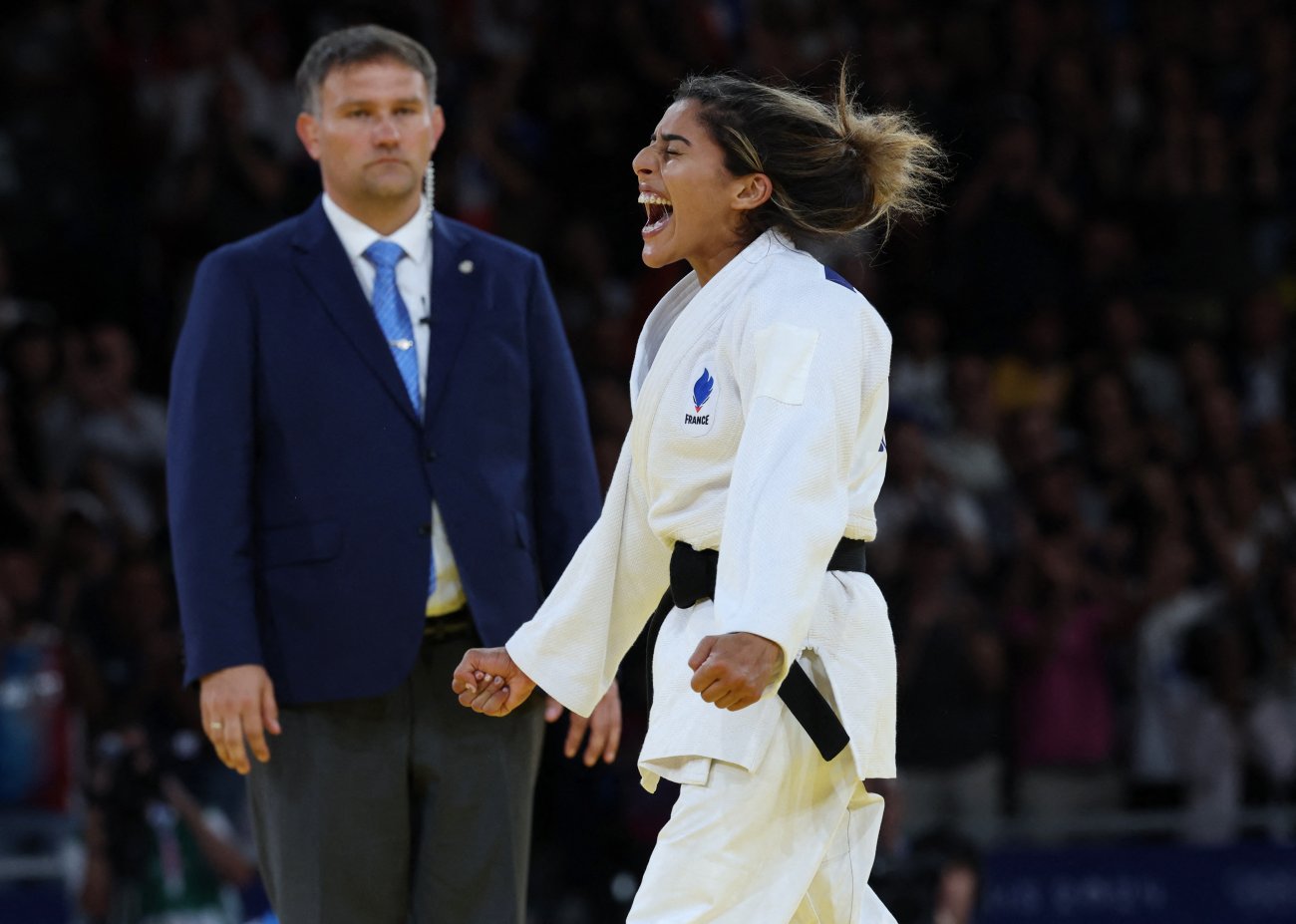 JO de Paris (Judo -48 kilos) : Shirine Boukli décroche le bronze et offre une 1ère médaille à la ...