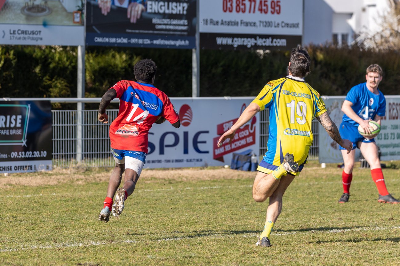 RUGBY (Fédérale B) : Les espoirs du COC battent Ris Orangis avec le bonus - Creusot Infos