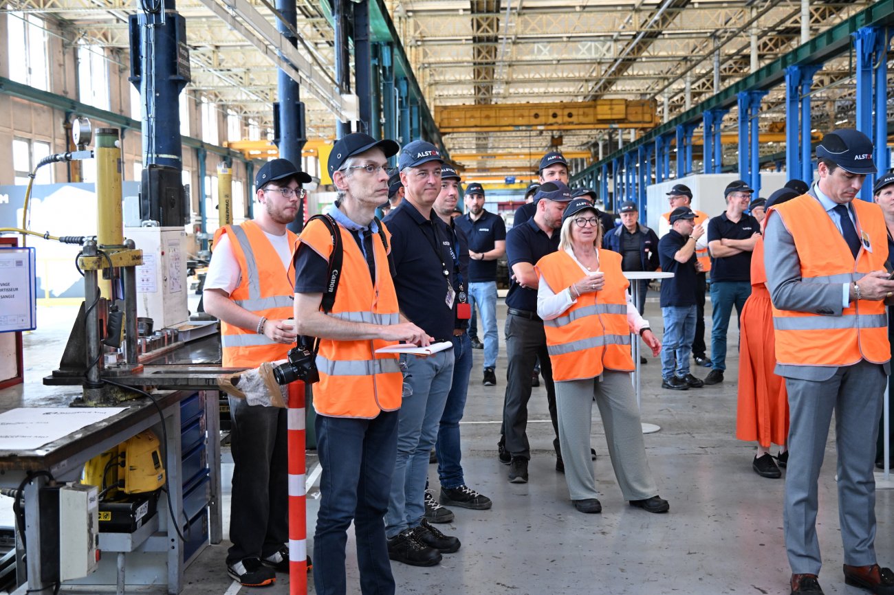 LE CREUSOT : Alstom inaugure une nouvelle cellule laser robotisée au service de la qualité ...