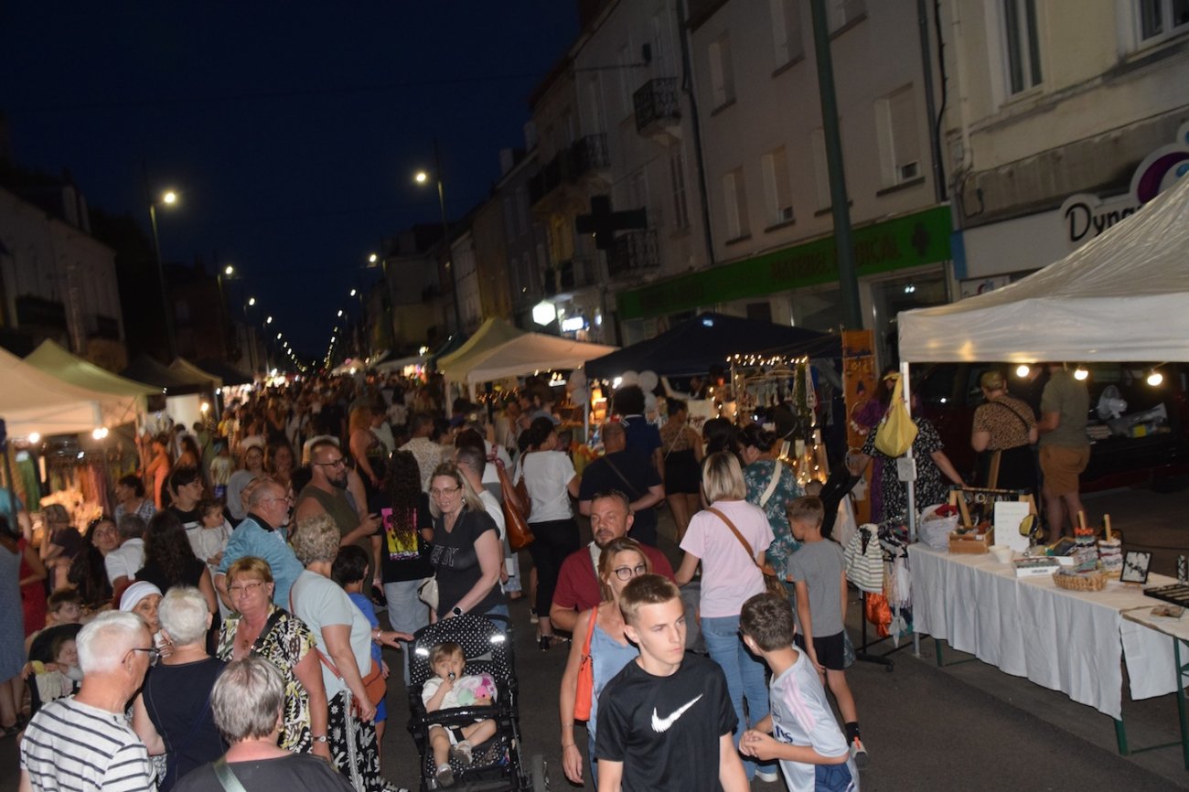 LE CREUSOT : Pleins feux sur le marché nocturne de la rue maréchal Foch - Creusot Infos