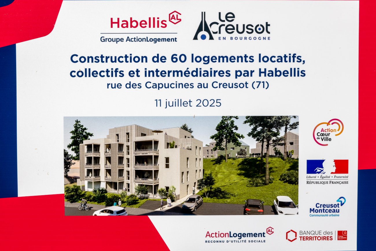 LE CREUSOT : Une première botte de paille symbolique pour une reconstruction durable et locale ...