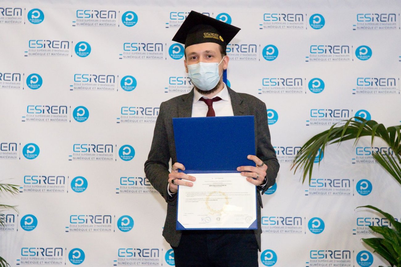 DIJON : Les diplômés 2021 de l'ÉSIREM - Infos Dijon