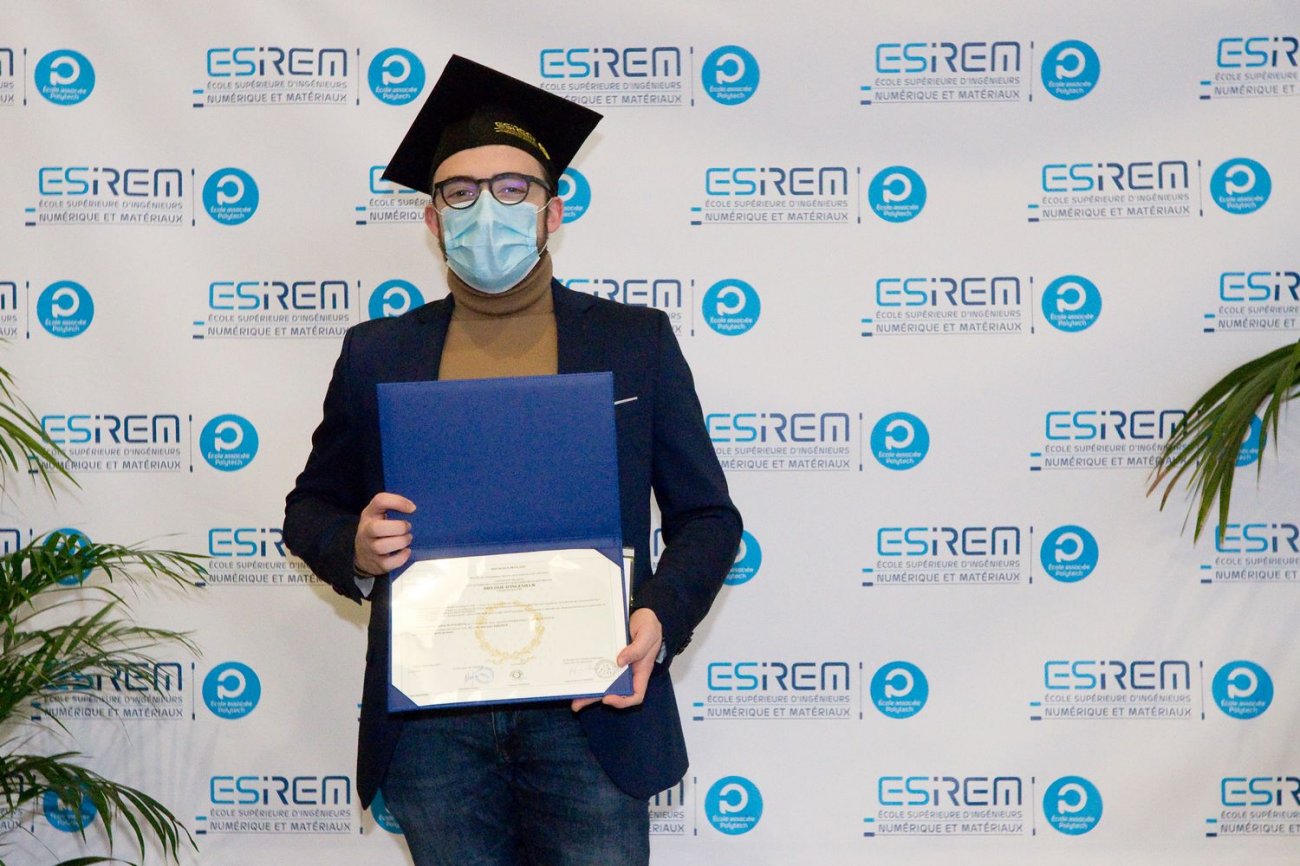 DIJON : Les diplômés 2021 de l'ÉSIREM - Infos Dijon