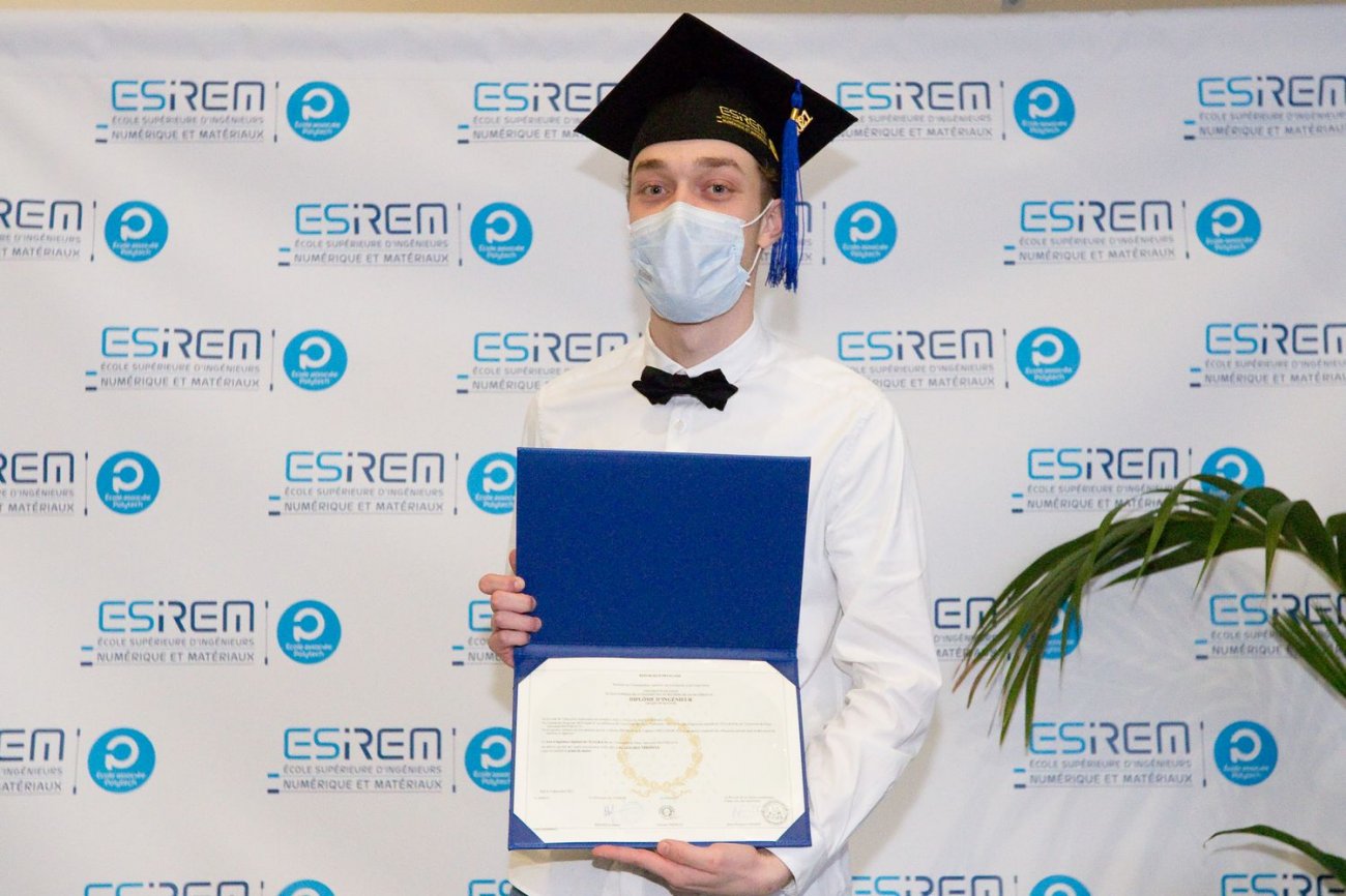 DIJON : Les diplômés 2021 de l'ÉSIREM - Infos Dijon