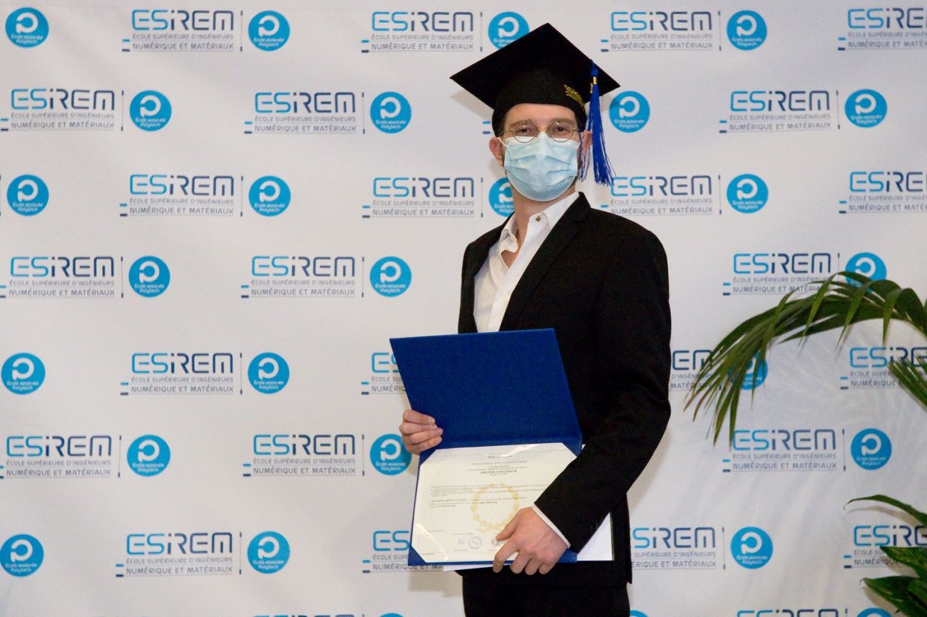 DIJON : Les diplômés 2021 de l'ÉSIREM - Infos Dijon