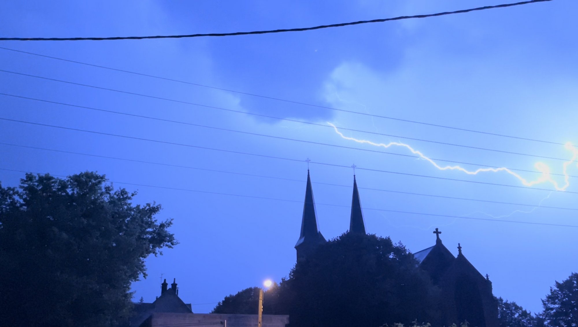 PHOTOS : Ciel d'orage au Creusot - Creusot Infos