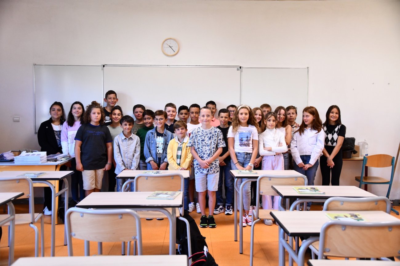 MONTCENIS : La rentrée des 6ème au collège St-Gilbert