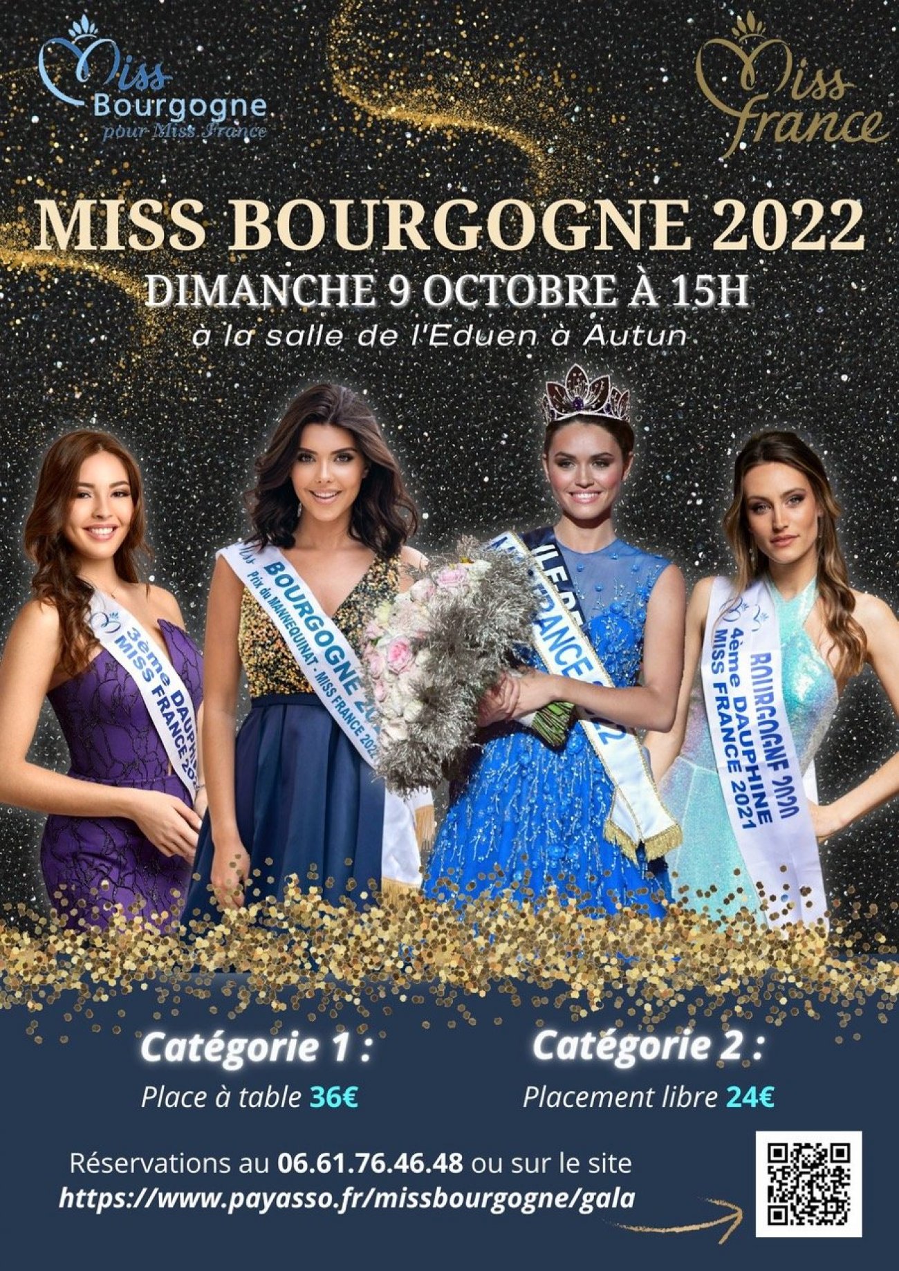 MISS BOURGOGNE 2022 : Naomi Bailly Miss Bourgogne 2016 coach les ...