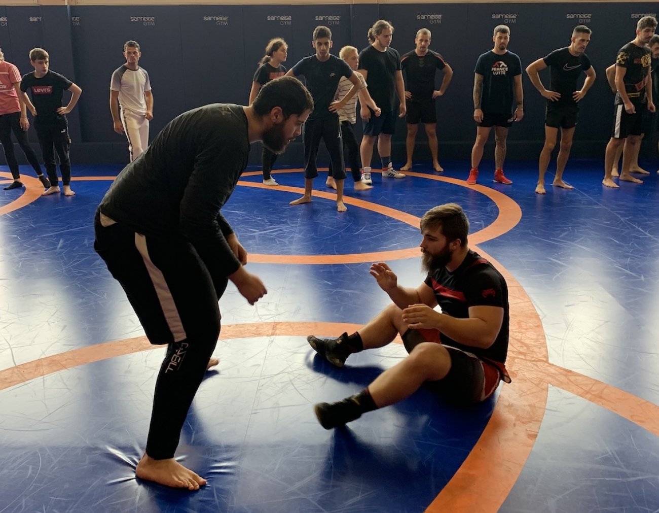 Boxing Club du Creusot : Un stage lutte bien suivi