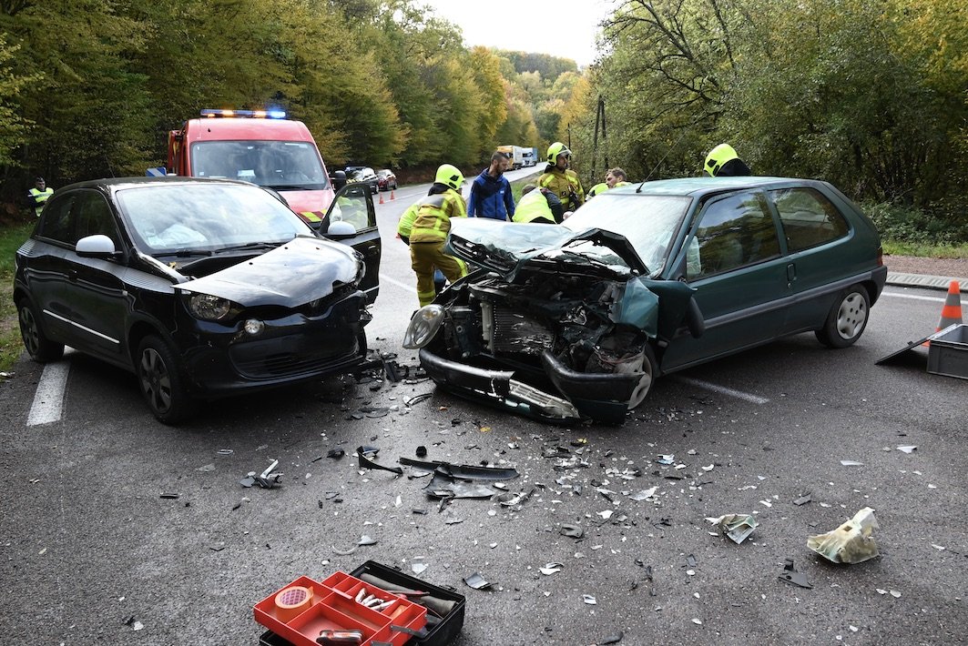 MARMAGNE : Un blessé dans une collision sur la RD680 en direction d’Autun - Creusot Infos