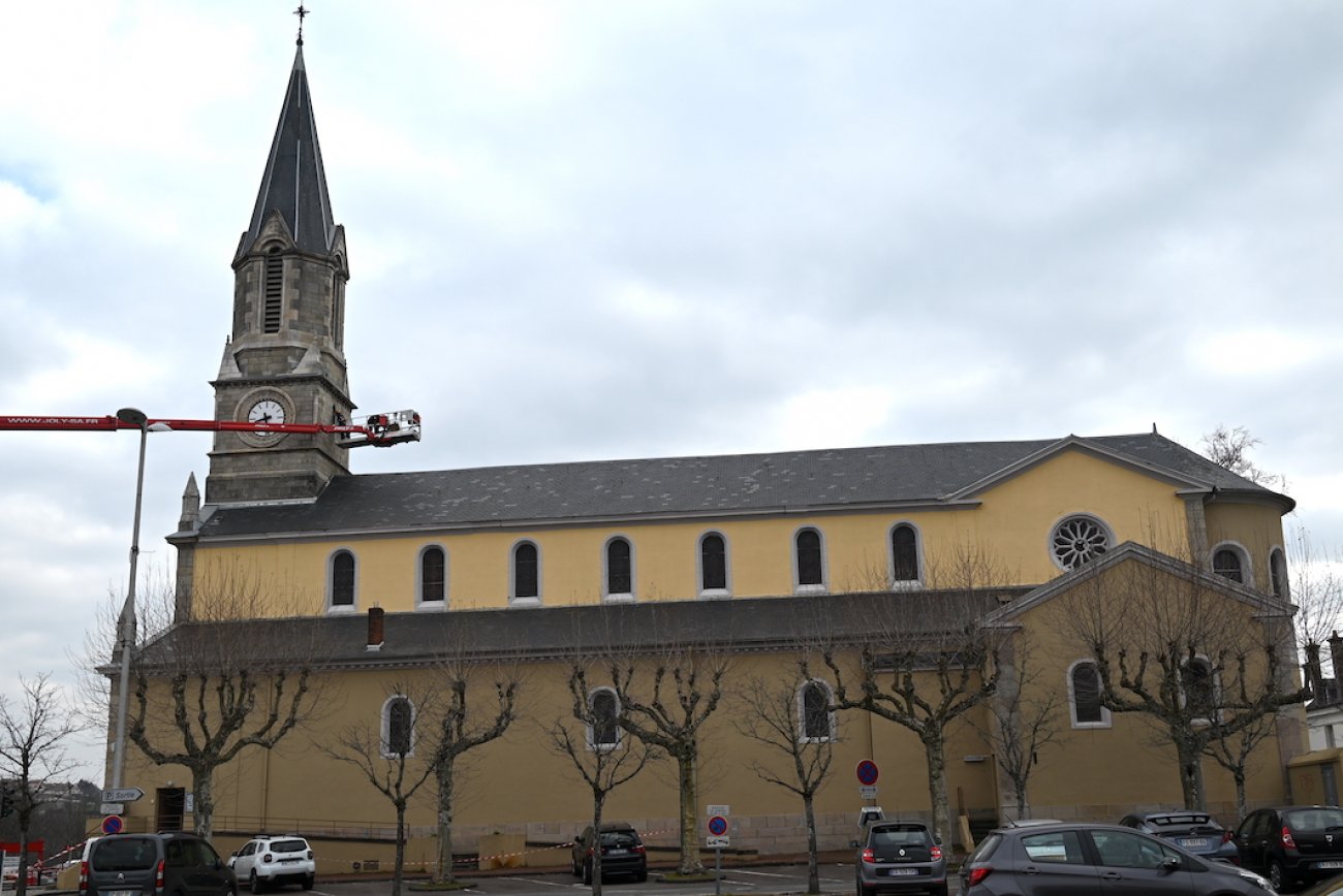 LE CREUSOT : Le clocher de l’église Saint-Laurent passe à la 5G ...