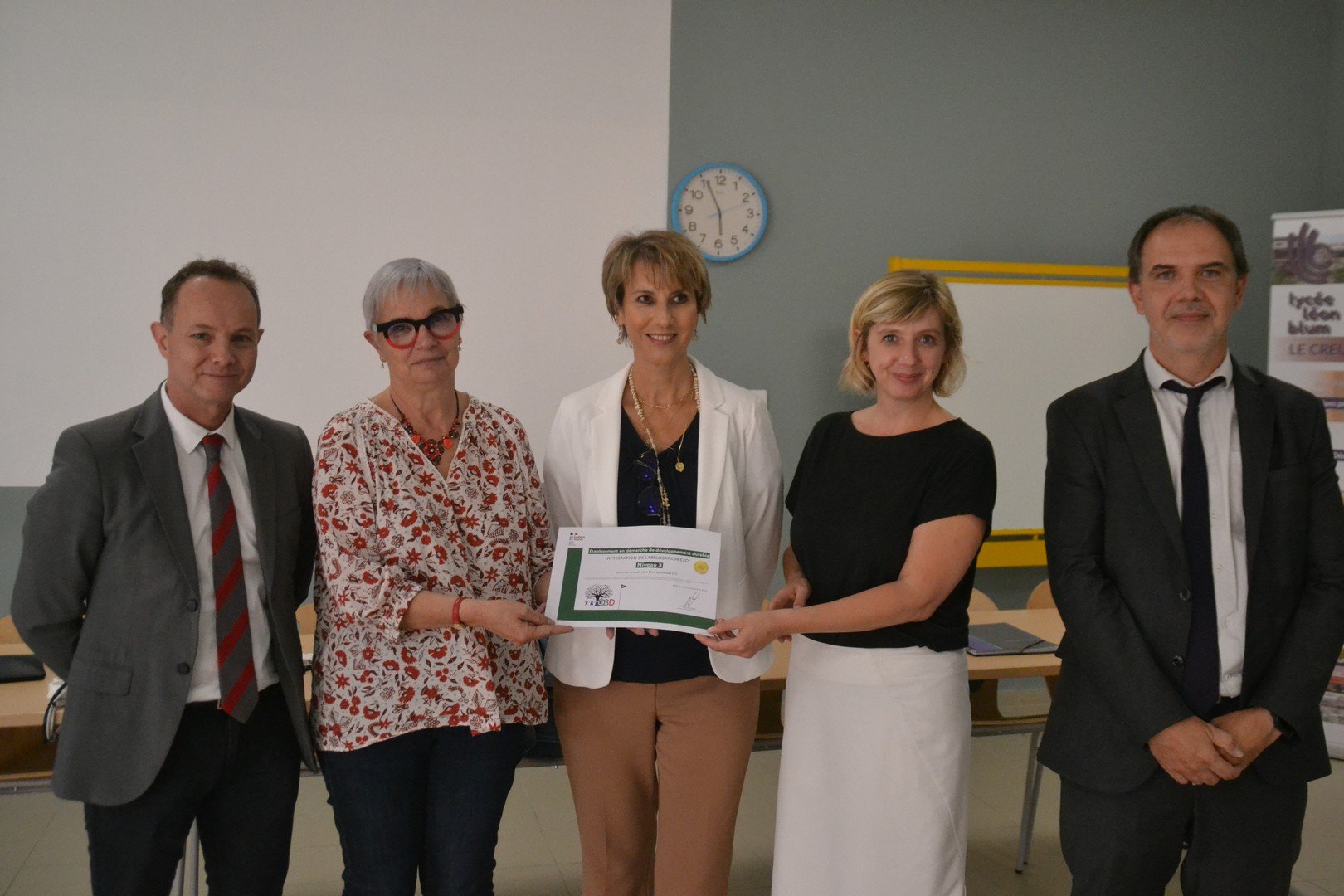 LE CREUSOT : Le lycée Léon Blum a décroché 3 labels - Creusot Infos