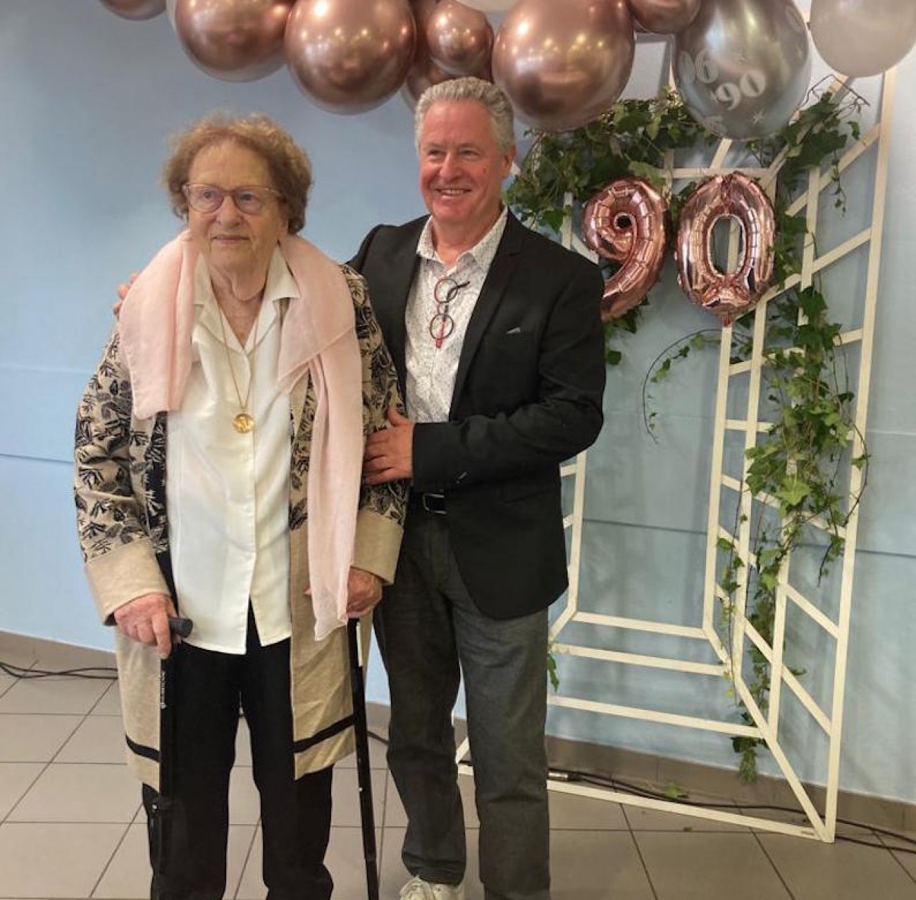 SAINT-PIERRE DE VARENNES : Le cap des 90 ans d’Yvette Moreno célébré ...