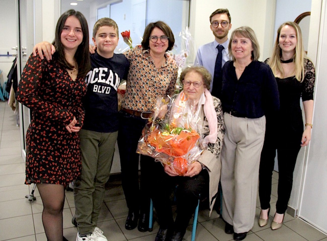SAINT-PIERRE DE VARENNES : Le cap des 90 ans d’Yvette Moreno célébré ...