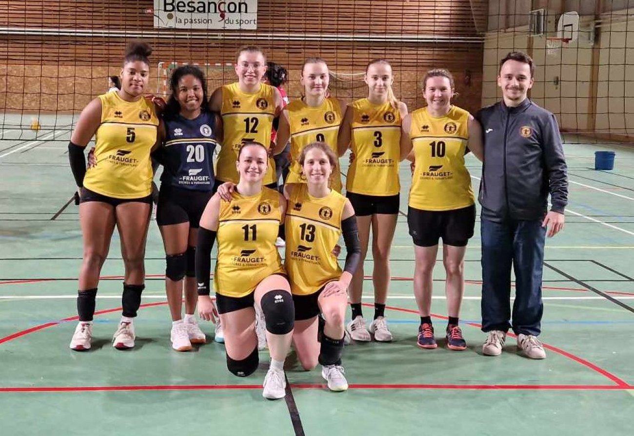 Volley Ball : Les filles du Creusot l'emportent face à Buxy, en ...