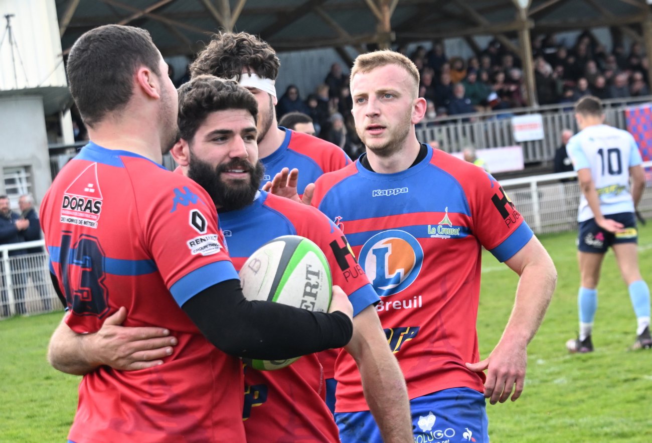 RUGBY (Fédérale 2) : Le Creusot facile contre St-Claude s’offre la 2ème ...