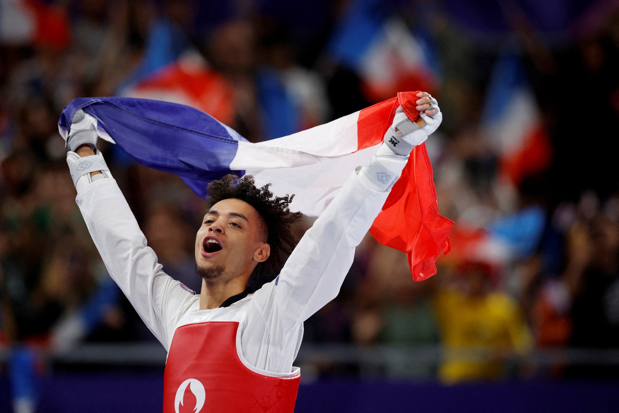 JO de Paris (Taekwondo) : Cyrian Ravet médaillé de bronze - Autun Infos