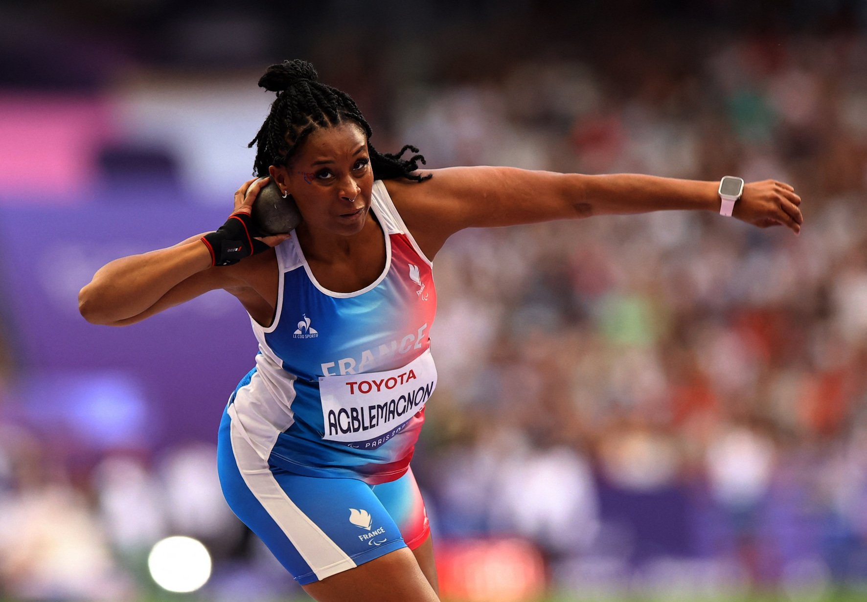 C’est sa première médaille en trois olympiades.