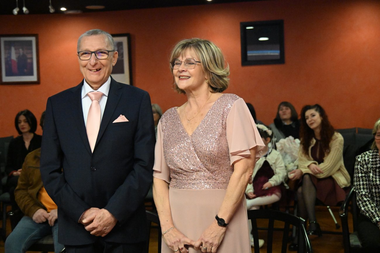 Marie-Ange Marty et Olivier Marty ont été les témoins officiels de ce ...