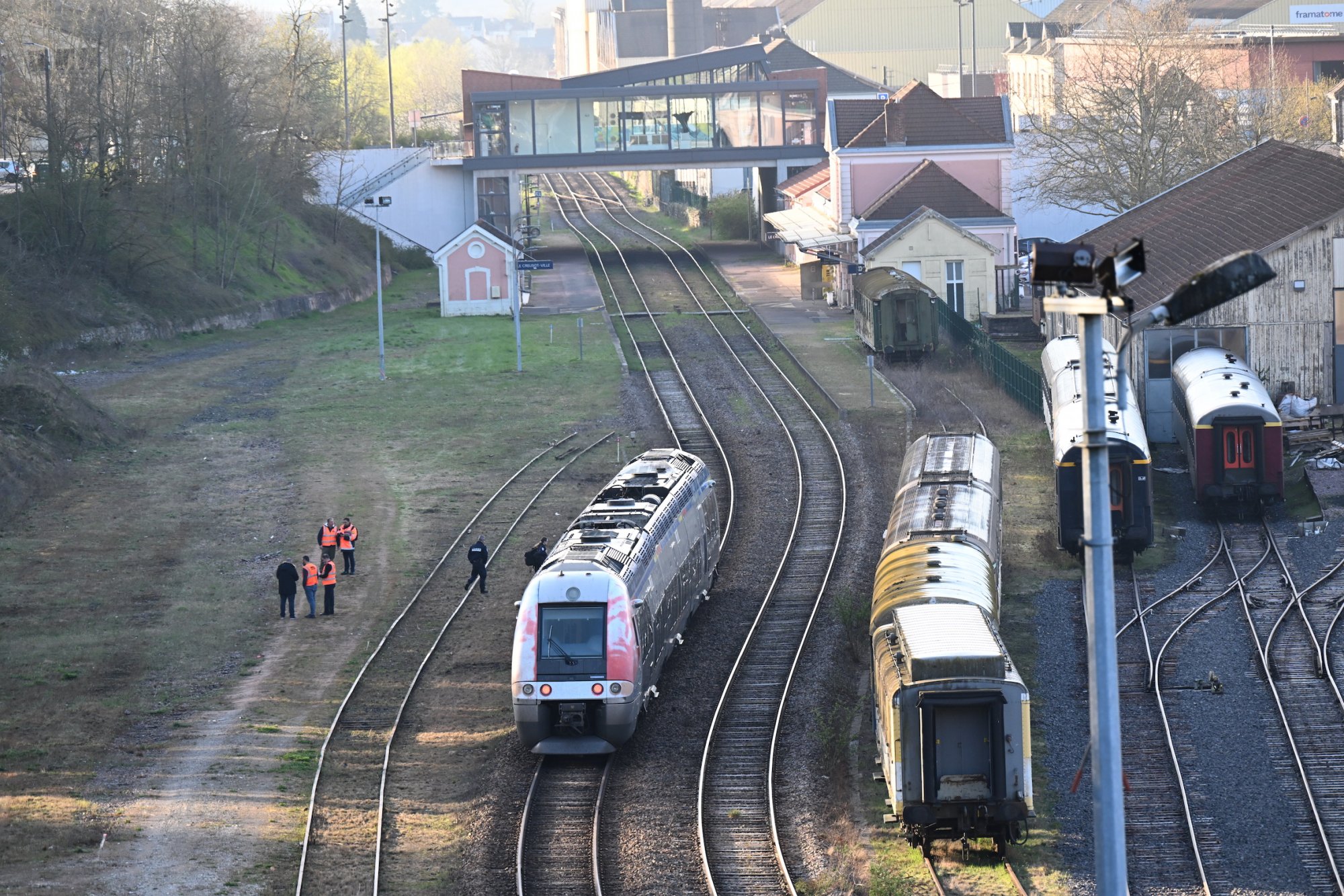 LE CREUSOT : Une personne tuée par un TER entre le tunnel et la gare SNCF… il s’agit sans doute ...