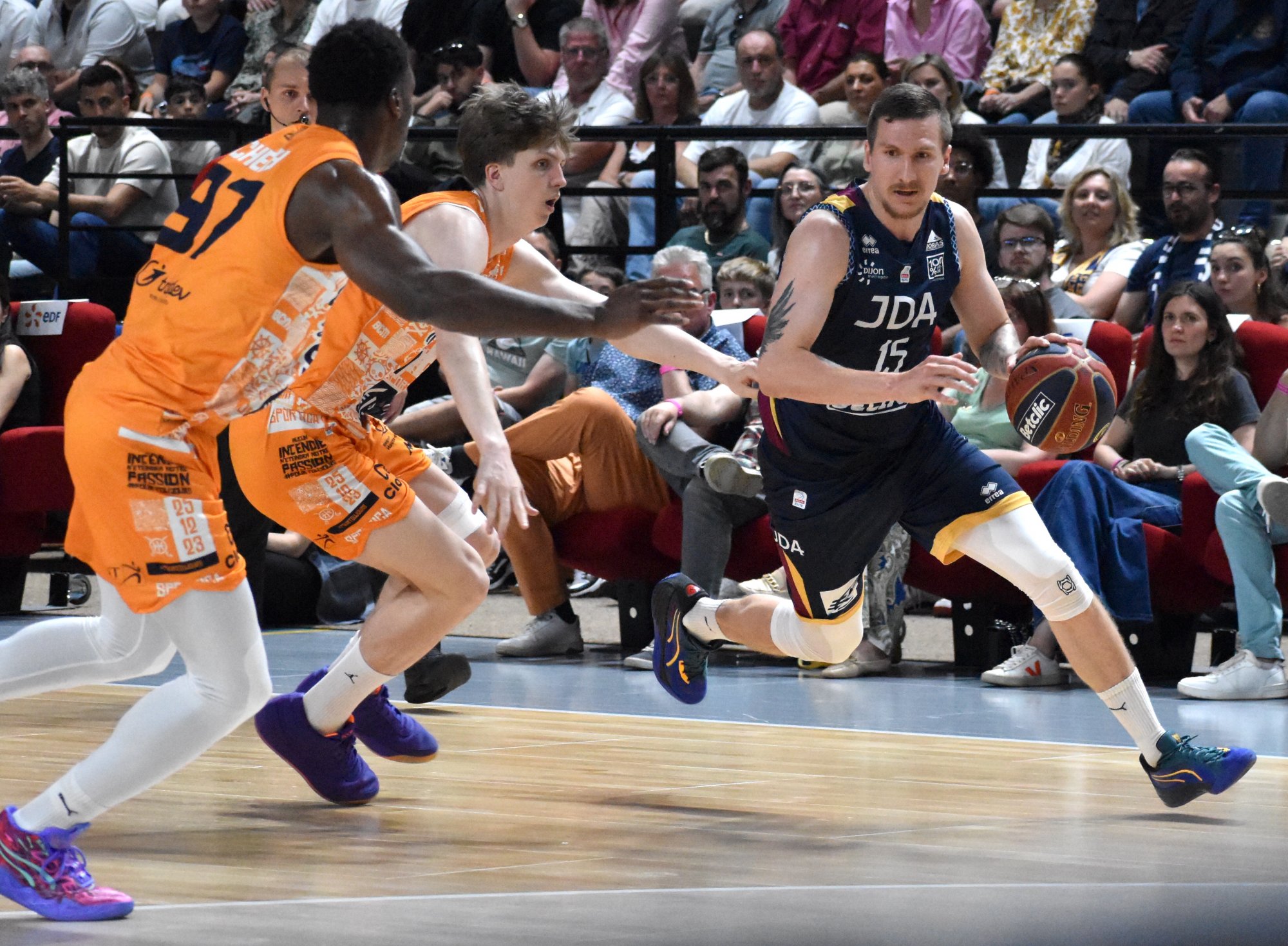 Basket (Betclic Elite) : La JDA Dijon triomphe de Gravelines et fait un grand pas vers le Play ...