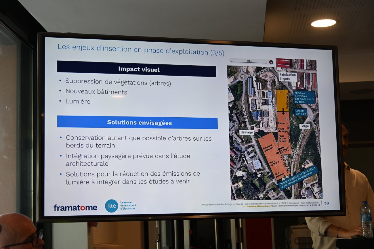 LE CREUSOT : Forge+ de Framatome, «un projet stratégique» avec beaucoup ...