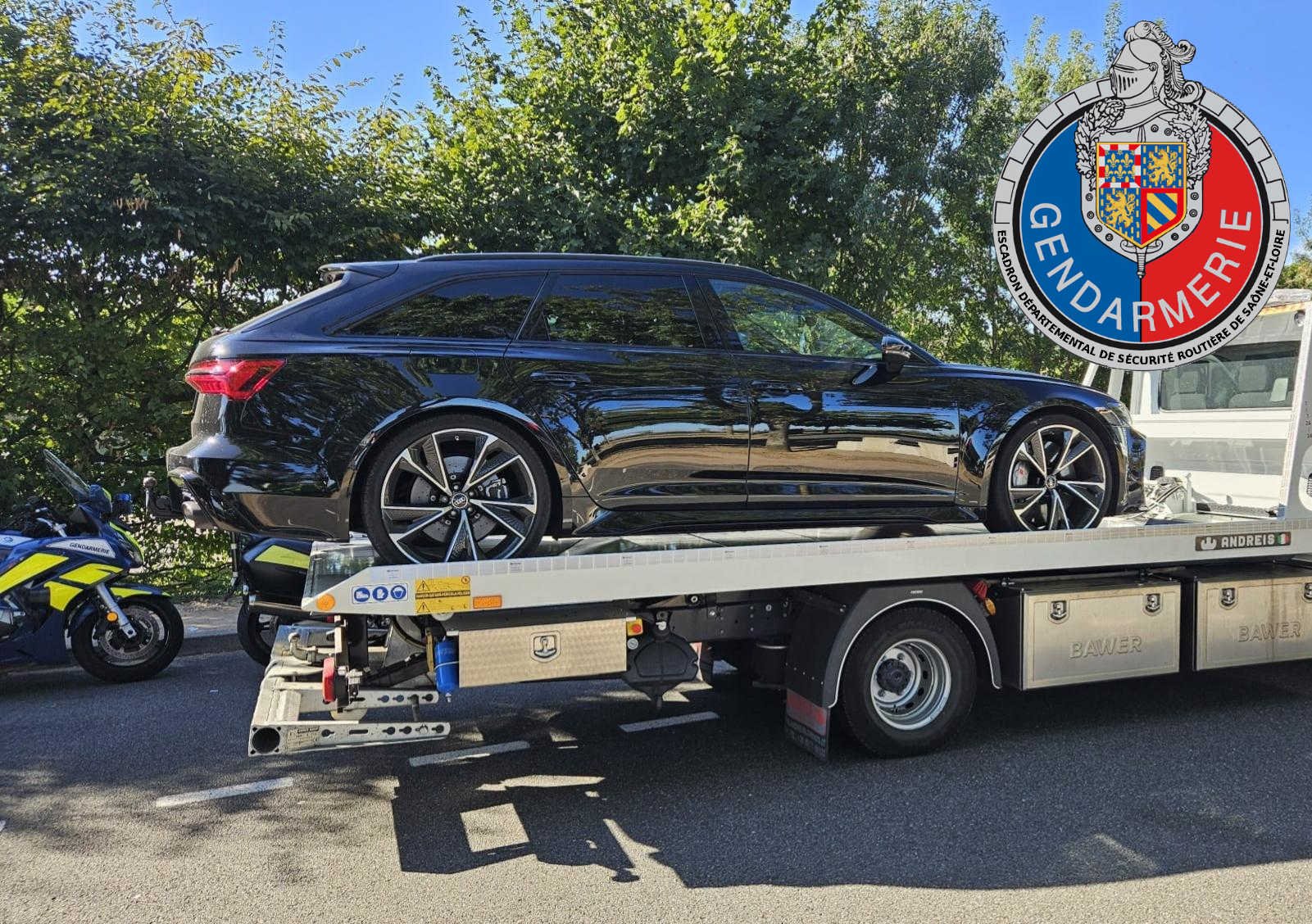 AUTOROUTE A6 : Elle faisait chauffer le moteur d'une Audi RS6, avec un ...
