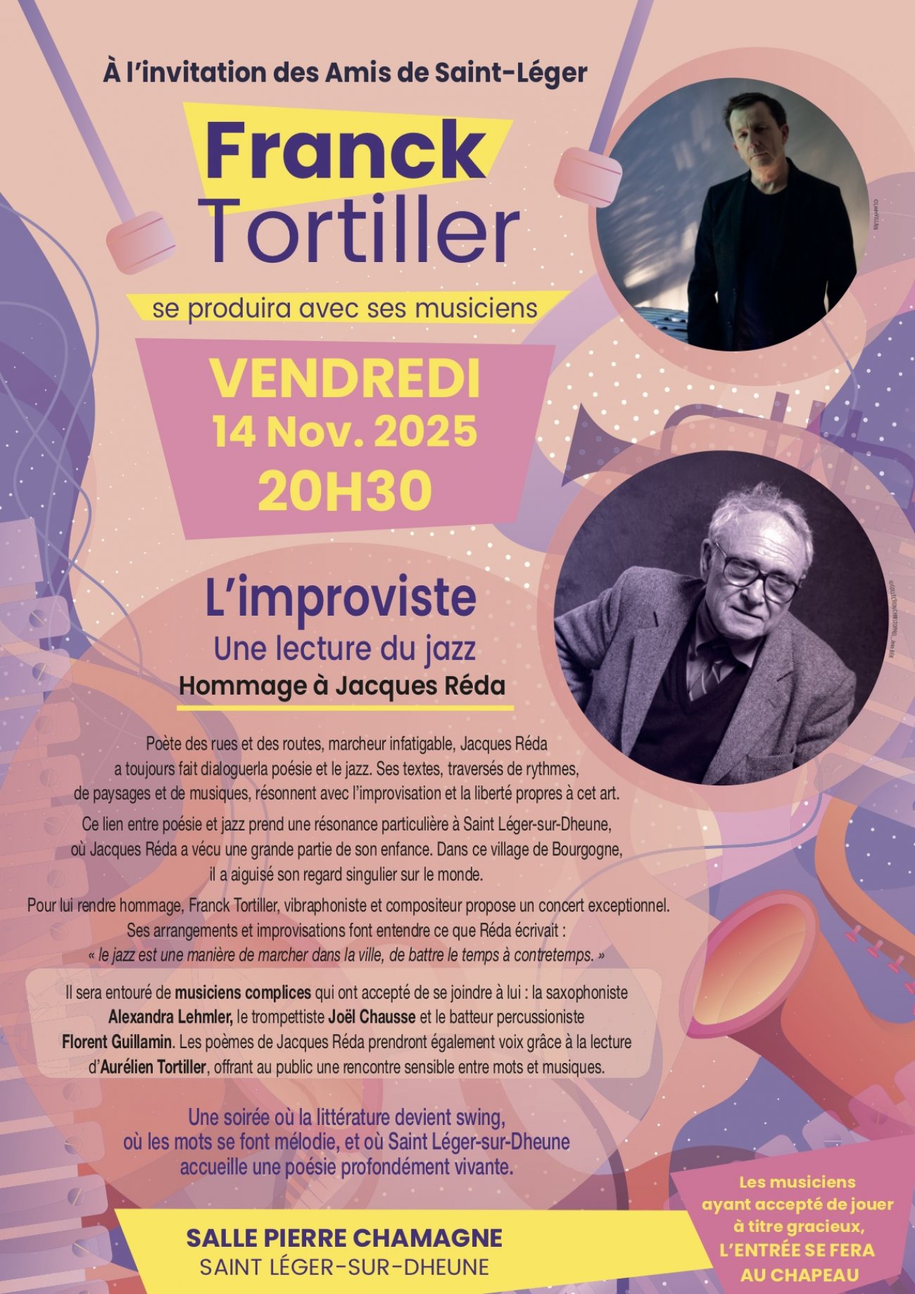 SAINT-LÉGER SUR DHEUNE : Une soirée hommage à Jacques Réda est annoncée ...